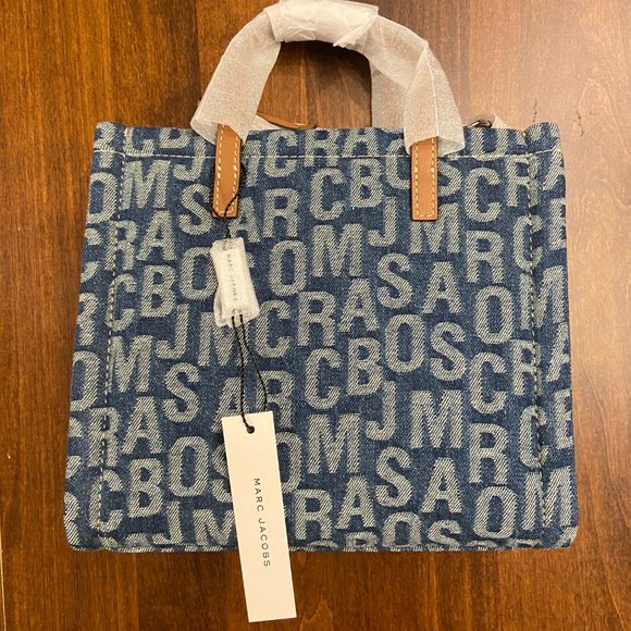 Marc Jacobs | Bags | Nwt Marc Jacobs Denim Handbag W Crossbody Strap ...
